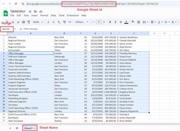 How to Create a Table from Google Sheets – WordPress Table Editor