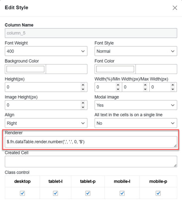 How to format numbers with thousand separators? – WordPress Table Editor